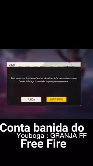 Conta banida do free fire #freefire #jogo #contasu ...| Kwai