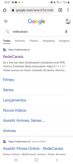 rede canais filmes grátis | Discover